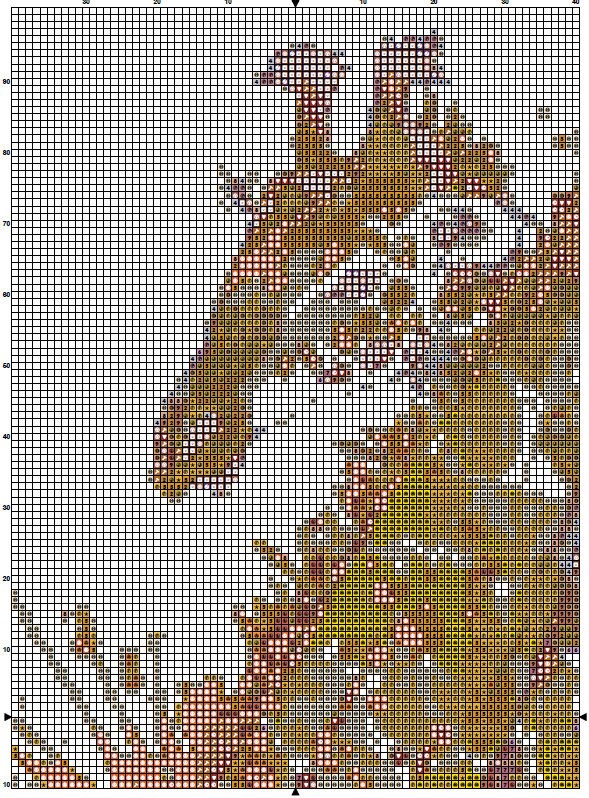 Giraffes Cross Stitch Pattern 1 Instant PDF Download Giraffe - Etsy