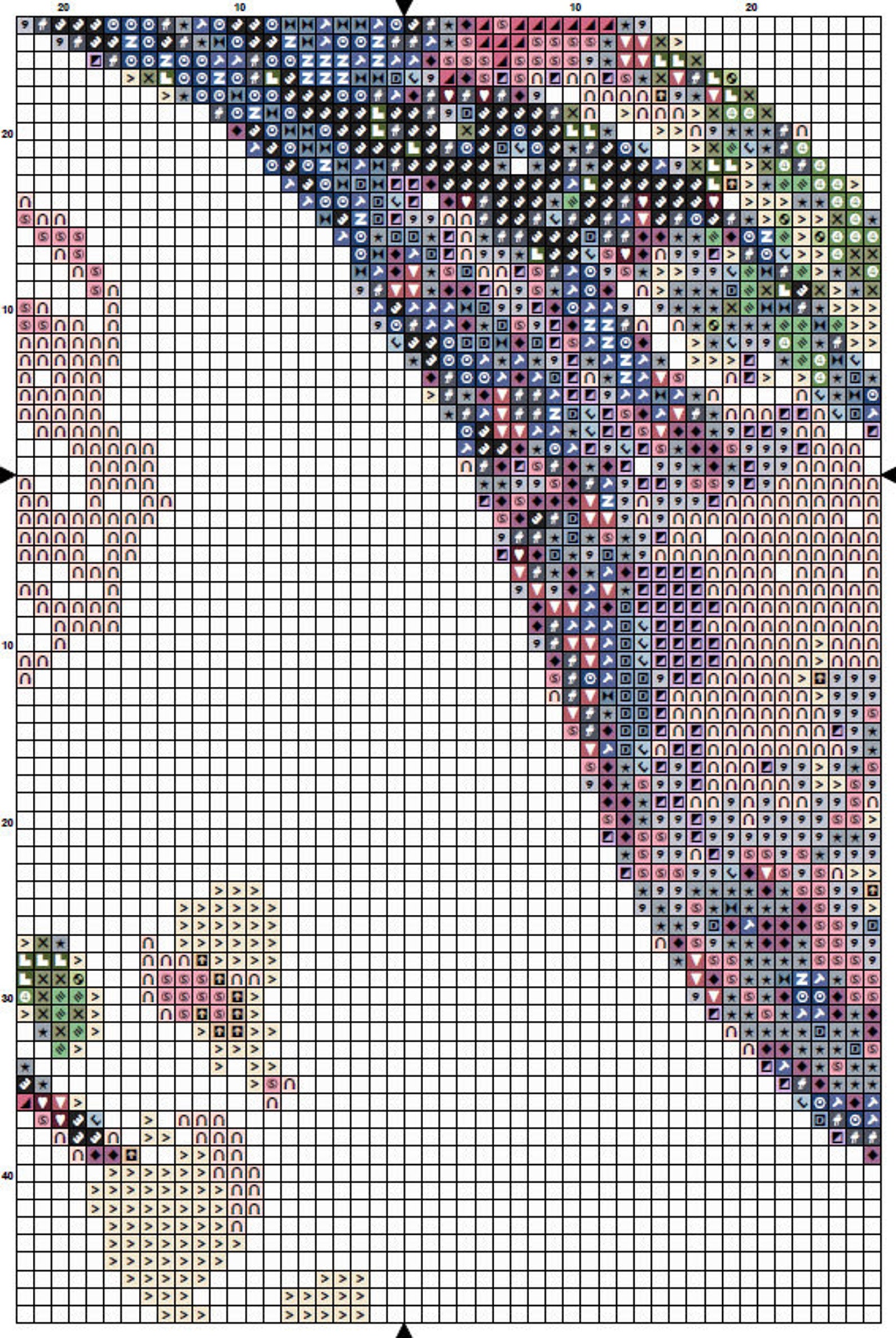 Hummingbird Cross Stitch Pattern 23 Instant PDF Download | Etsy