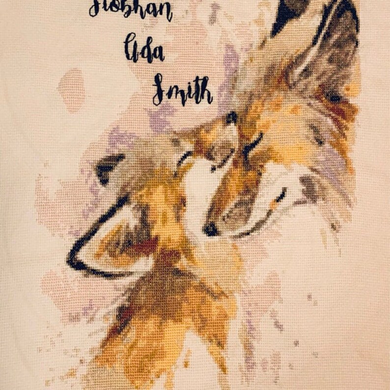 Fox Cross Stitch Pattern 3 Instant PDF Download Fox - Etsy