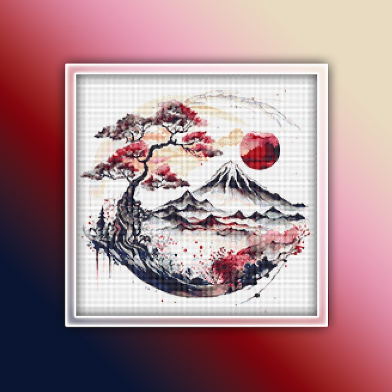 Japanese Cross Stitch - Etsy