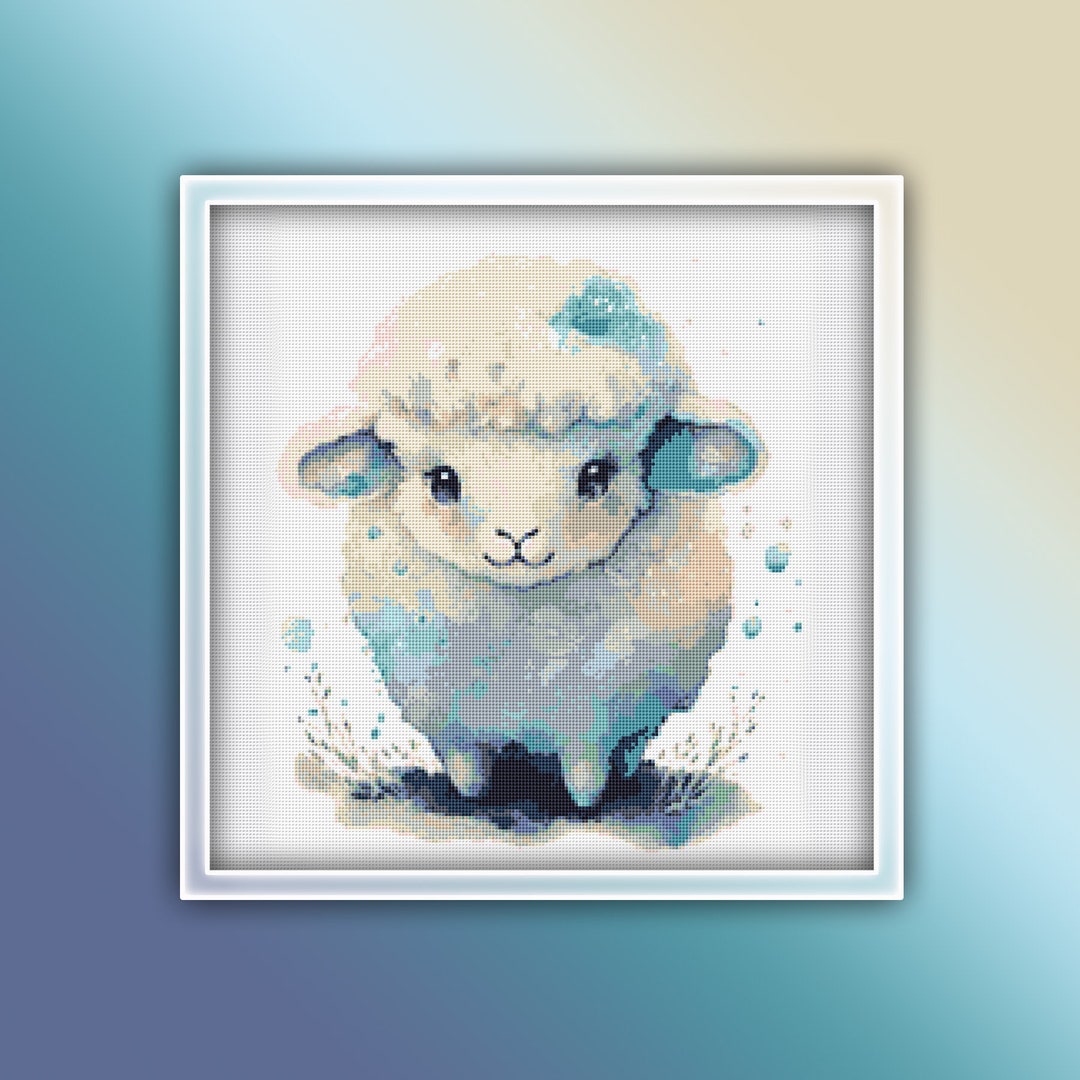 Sheep Cross Stitch Pattern 5 Instant Download Instant PDF Download ...