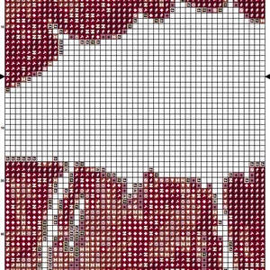 Lips Cross Stitch Pattern 3 Instant PDF Download Red Lips | Etsy