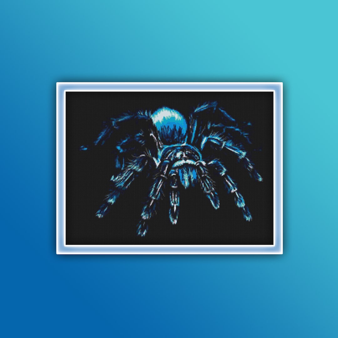 Tarantula Cross Stitch Pattern 1 Instant PDF Download - Spider ...