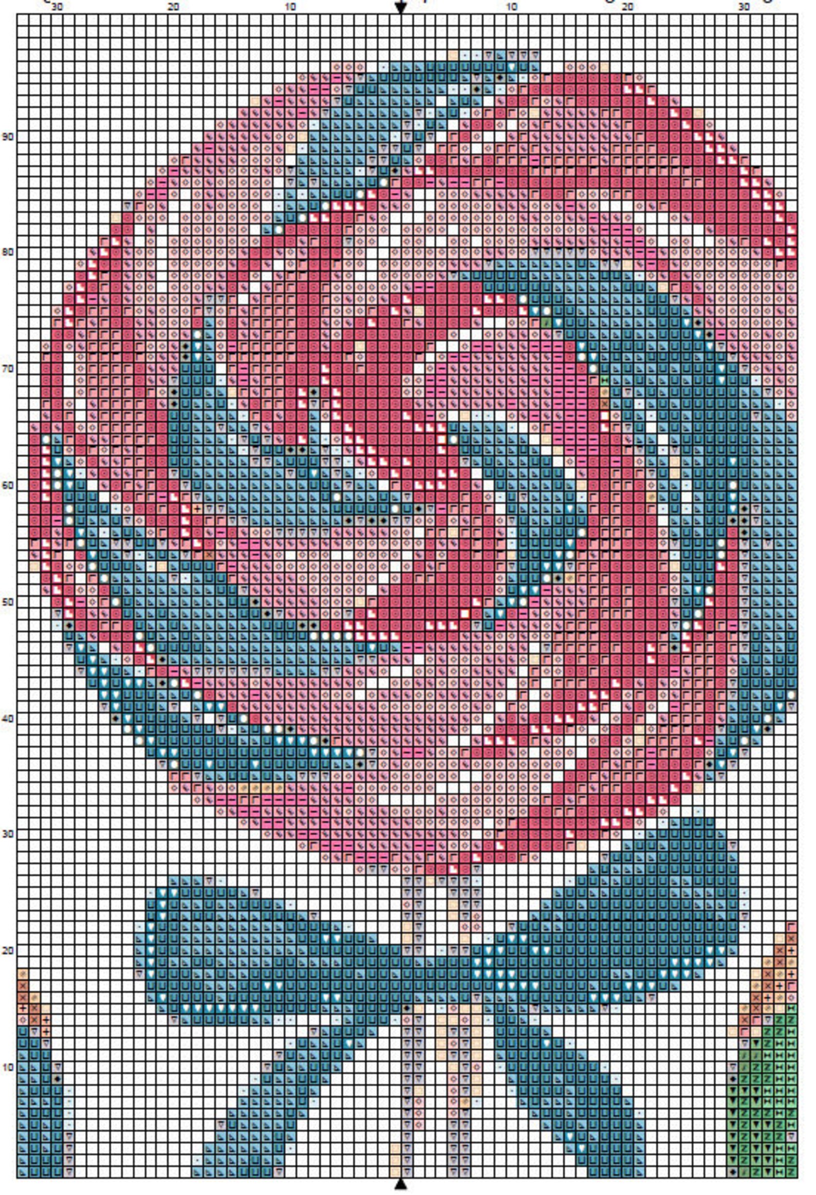 Lollipop Cross Stitch Pattern 1 Instant PDF Download Candy - Etsy