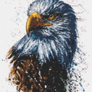 Eagle Cross Stitch Pattern 1 Instant PDF Download Eagle - Etsy