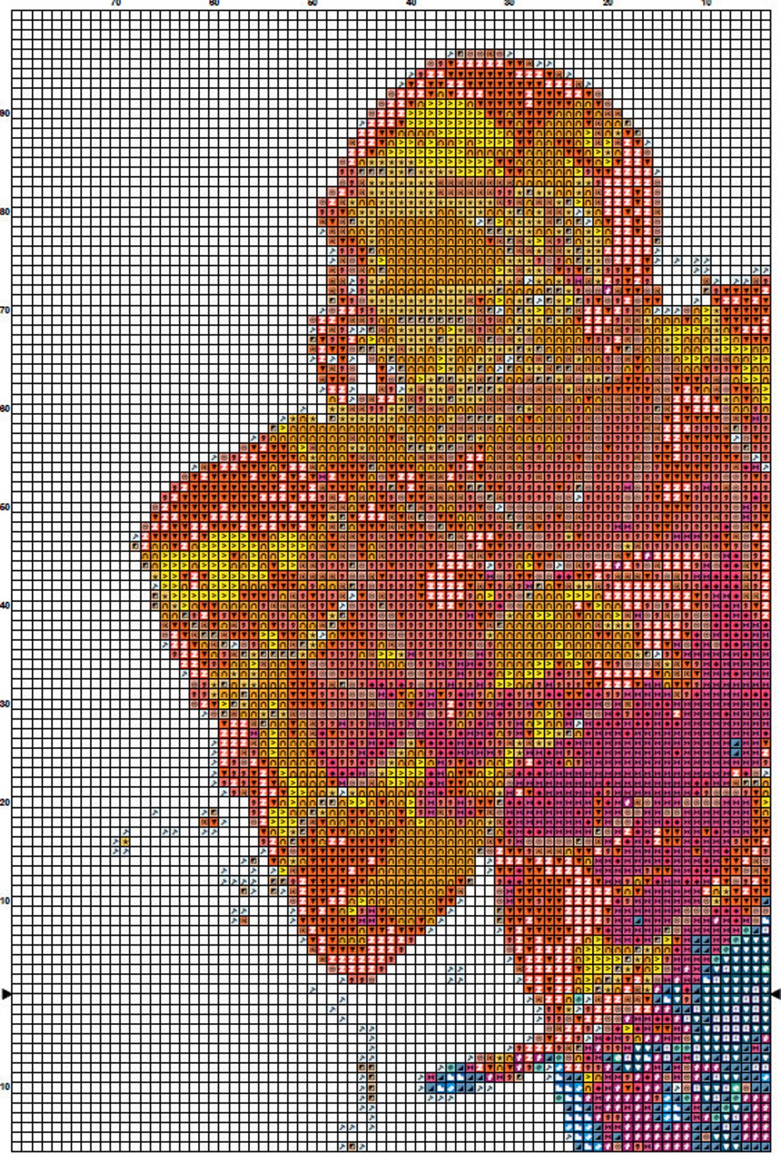 Football Player Cross Stitch Pattern 3 Instant Download - Etsy