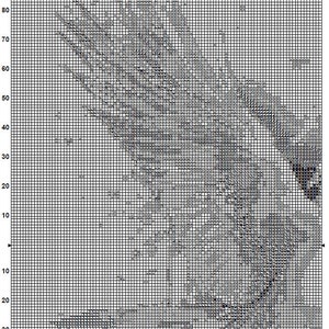 Dove Cross Stitch Pattern 4 Instant PDF Download - Dove Watercolor ...