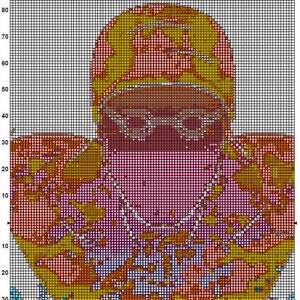 Swimmer Cross Stitch Pattern 1 Instant Download Instant PDF Download ...