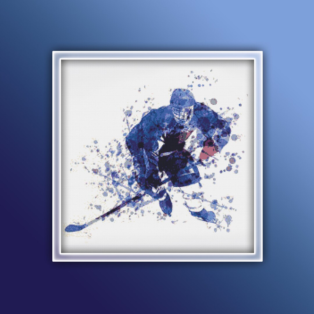 Ice Hockey Cross Stitch Pattern 1 Instant PDF Download - Sport ...