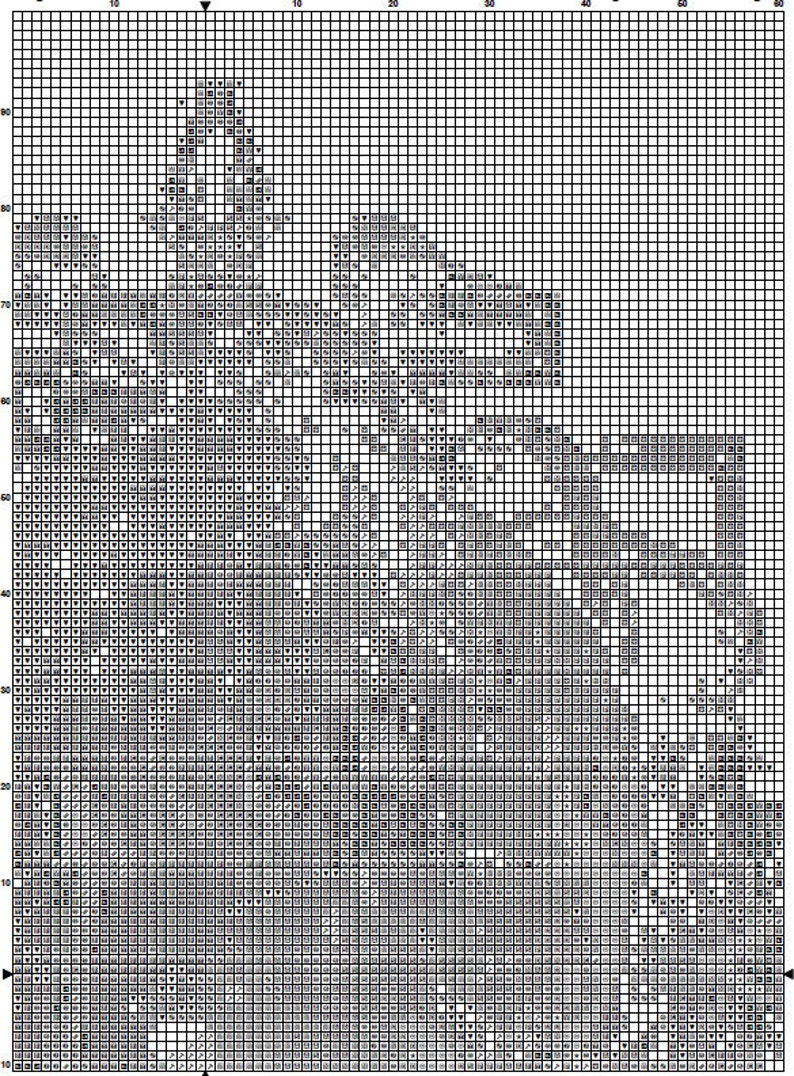 Buddha Cross Stitch Pattern 4 Instant Download Instant PDF - Etsy