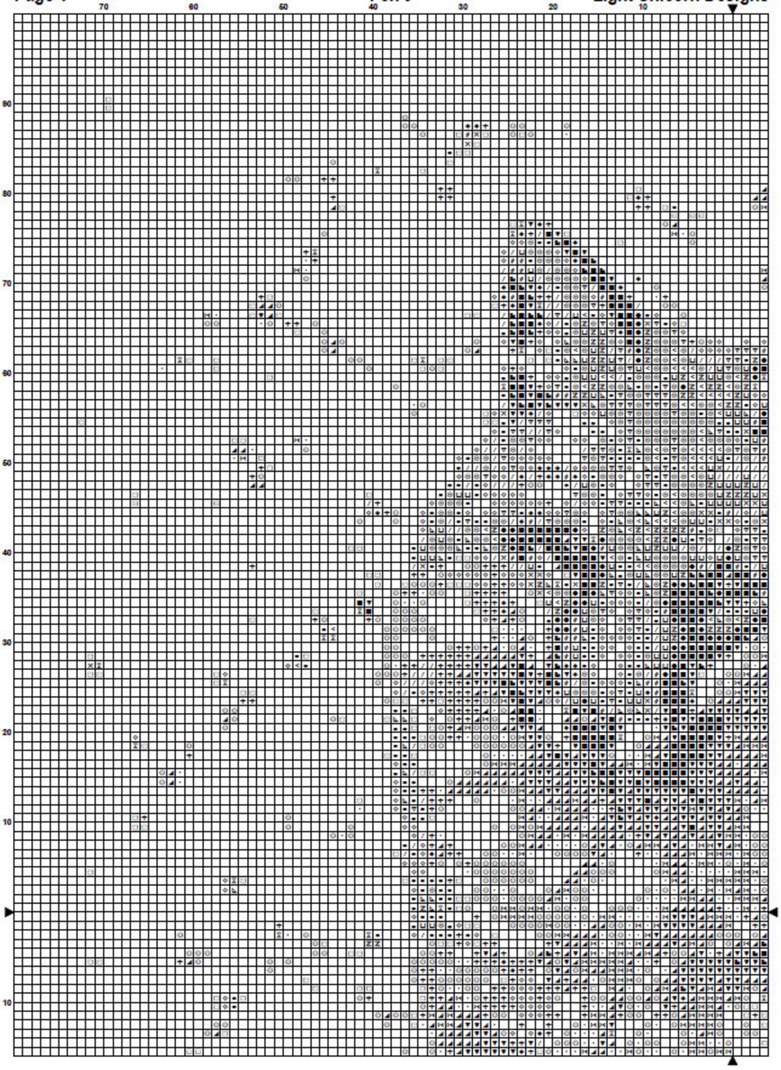 Fox Cross Stitch Pattern 9 Instant PDF Download Fox | Etsy