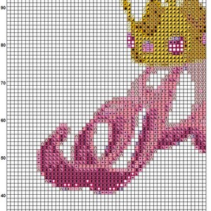 Princess of the House Cross Stitch Pattern 1 Instant PDF Download ...