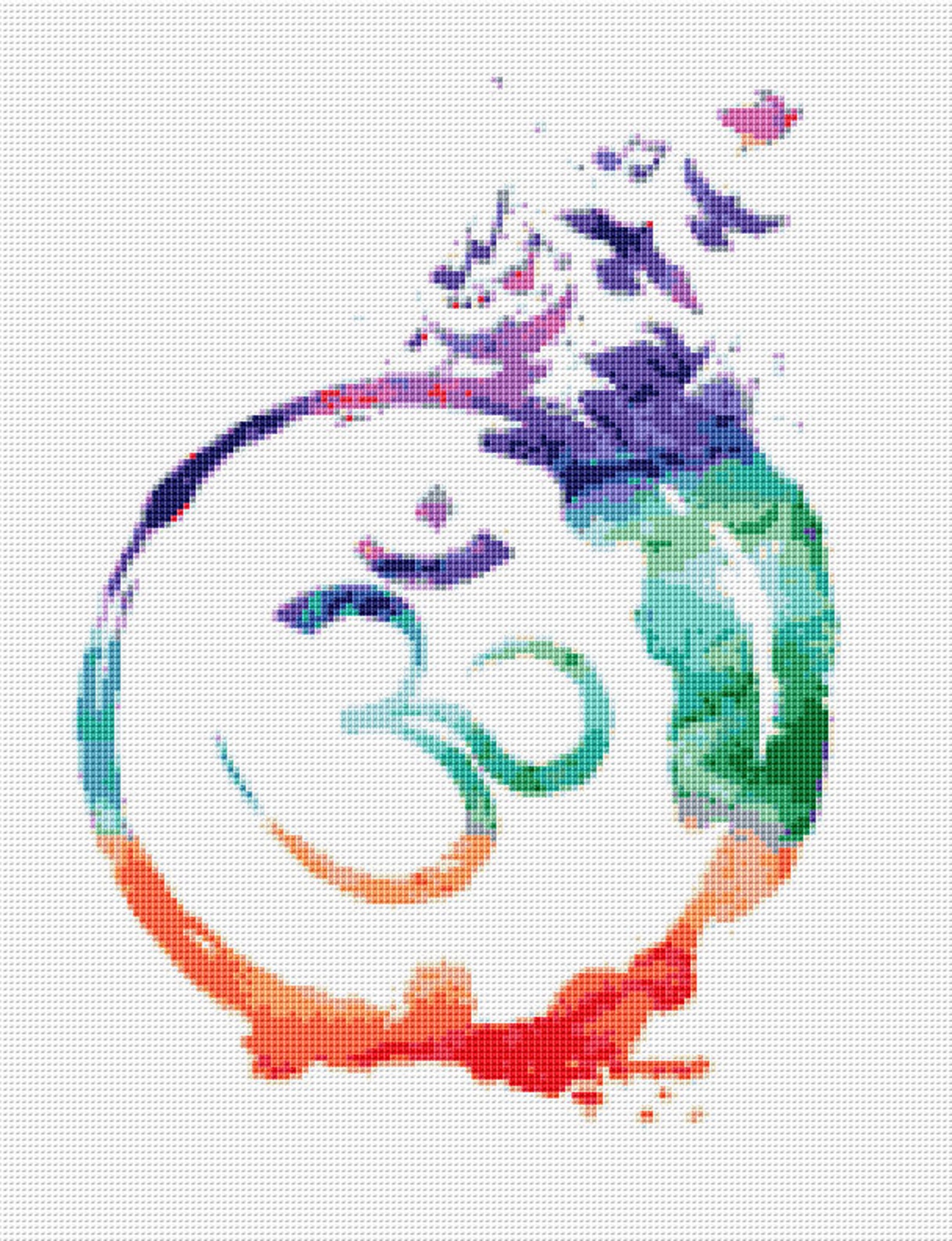 Ohm Cross Stitch Pattern 1 Instant Download Instant PDF | Etsy