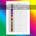 DMC to Anchor Conversion Chart PDF Instant Download | Cross Stitch ...