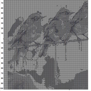 American Robins on a Wire Cross Stitch Pattern 1 Instant PDF Download ...
