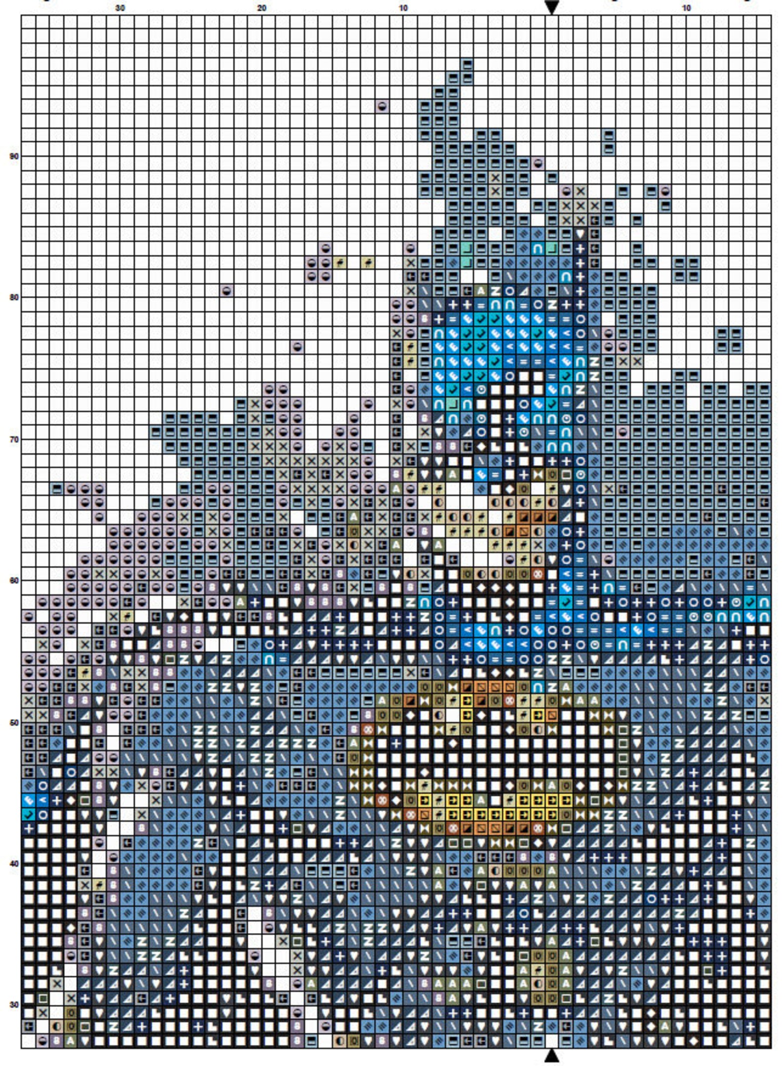 Batman Cross Stitch Pattern Instant PDF Download Batman | Etsy