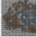 Blue Eye Cross Stitch Pattern Instant PDF Download - Blue Eye ...