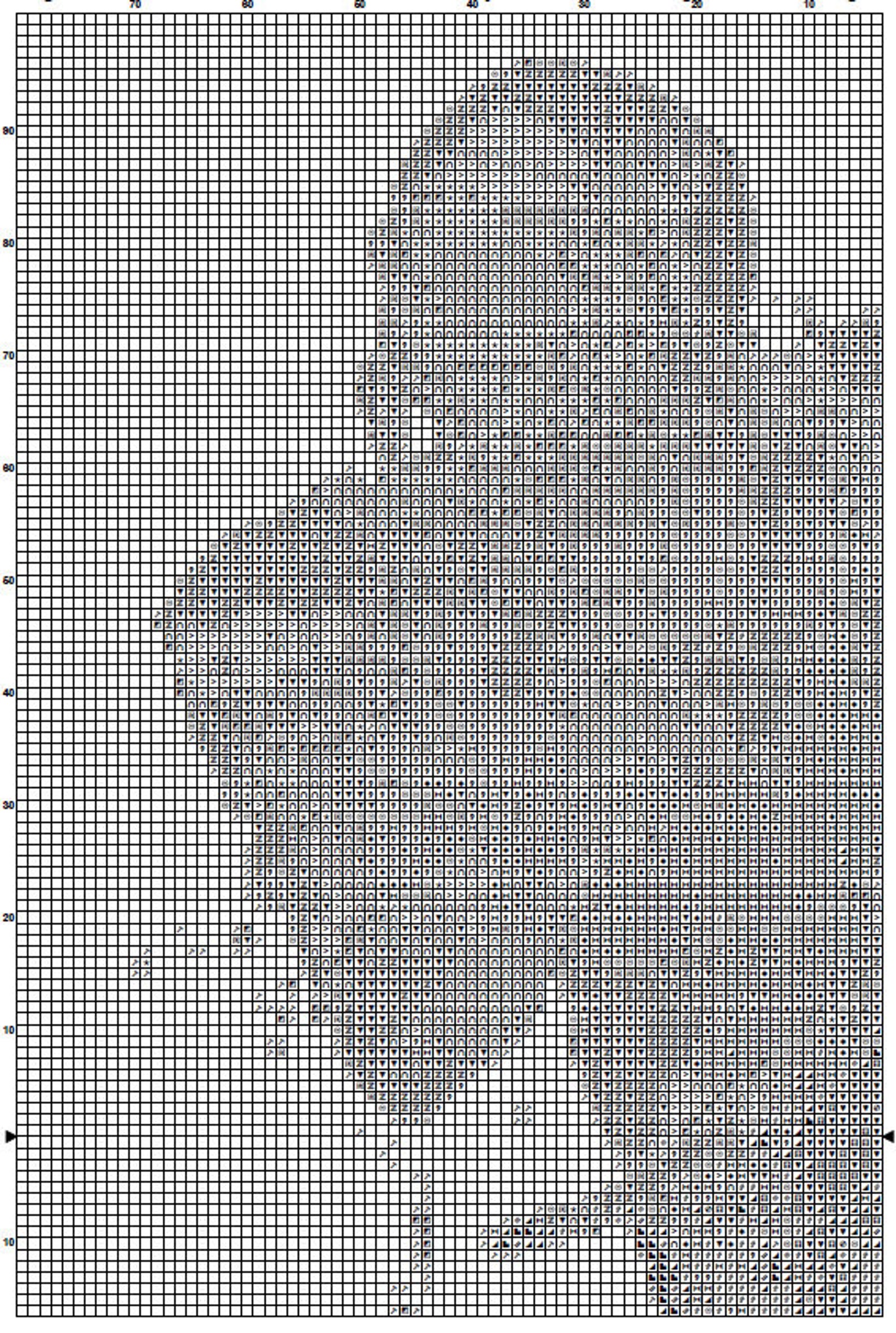 Football Player Cross Stitch Pattern 3 Instant Download - Etsy