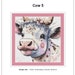 Cow Cross Stitch Pattern 5 Instant PDF Download - Cow Watercolor Cross ...