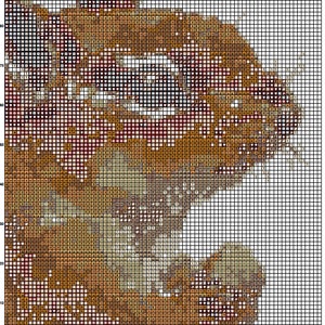 Chipmunk Cross Stitch Pattern 2 Instant PDF Download - Etsy