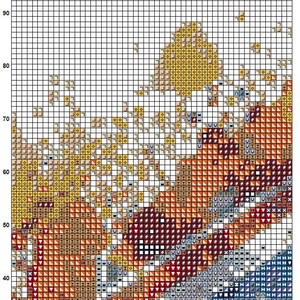Australia Cross Stitch Pattern 1 Instant PDF Download - Australia Flag ...
