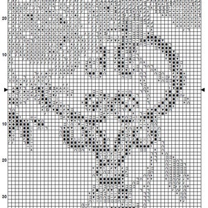 Rose Key Cross Stitch Pattern 5 Instant PDF Download - Roses Watercolor ...