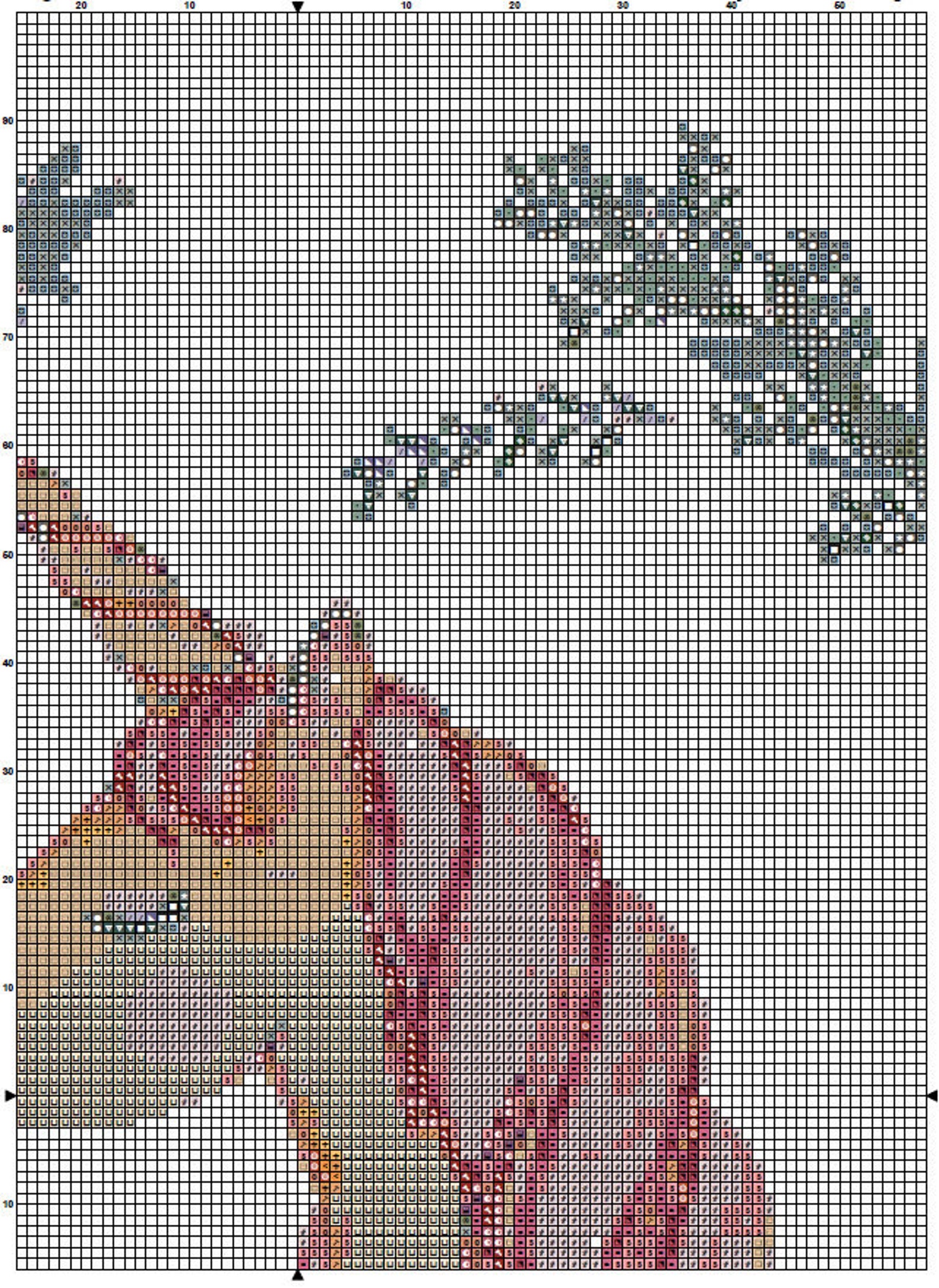 Unicorn Cross Stitch Pattern 6 Instant PDF Download Unicorn - Etsy