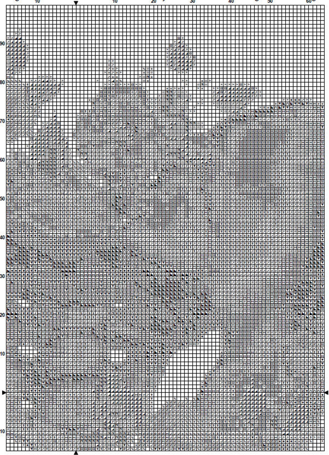 Anatomy Pelvis Cross Stitch Pattern 3 Instant PDF Download - Etsy
