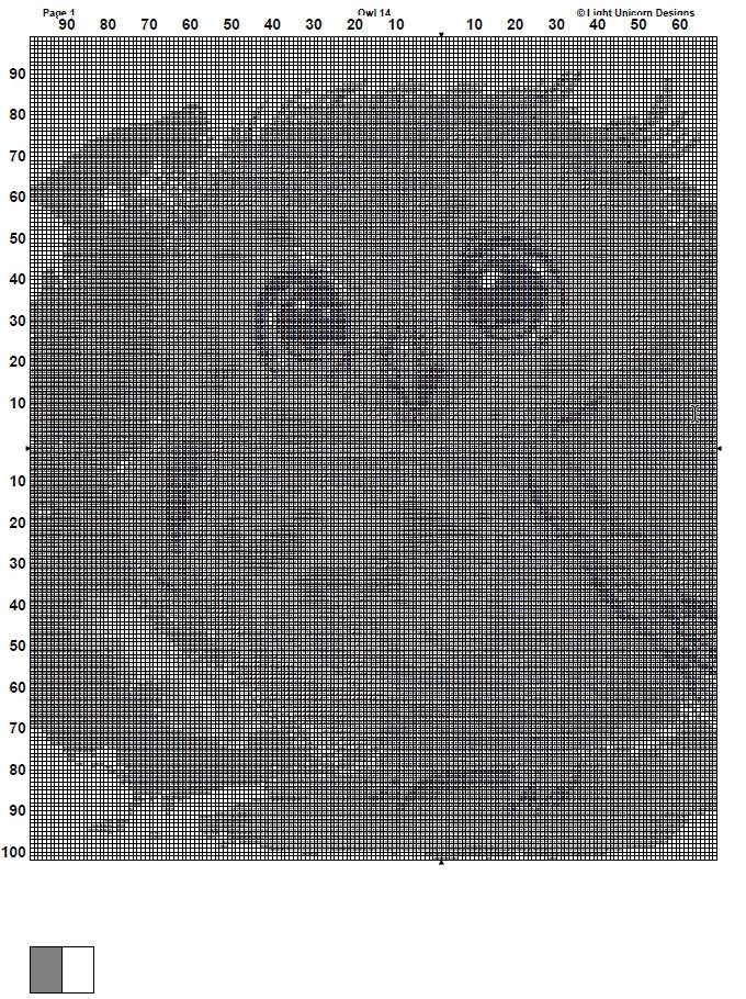 Owl Cross Stitch Pattern 14 Instant Download Instant PDF - Etsy