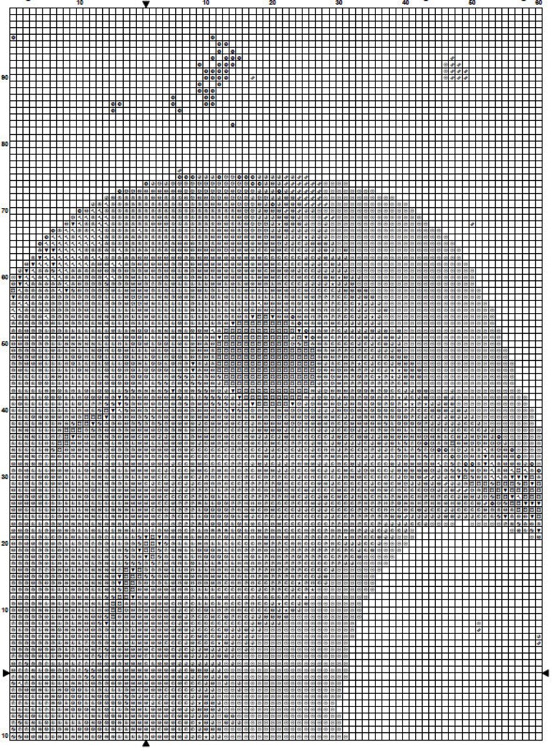 Dove Cross Stitch Pattern Instant PDF Download Dove - Etsy