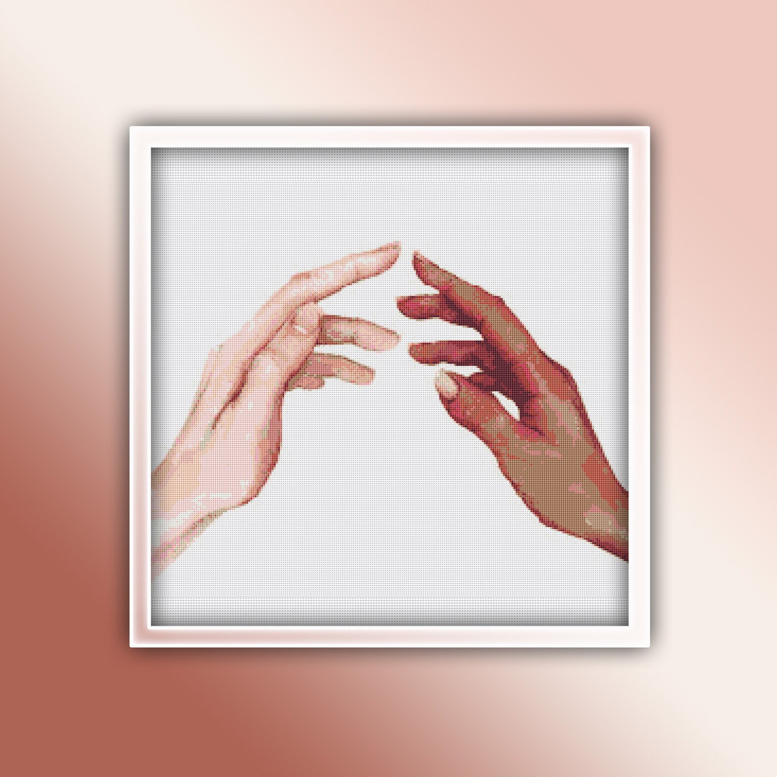 Hands Cross Stitch Pattern 13 Instant PDF Download Hand - Etsy