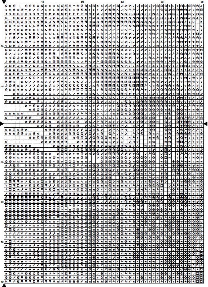 African Man Art Cross Stitch Pattern 1 Instant PDF Download | Etsy