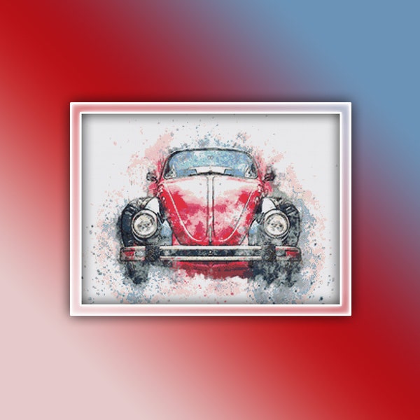 Vw Beetle Blueprint - Etsy