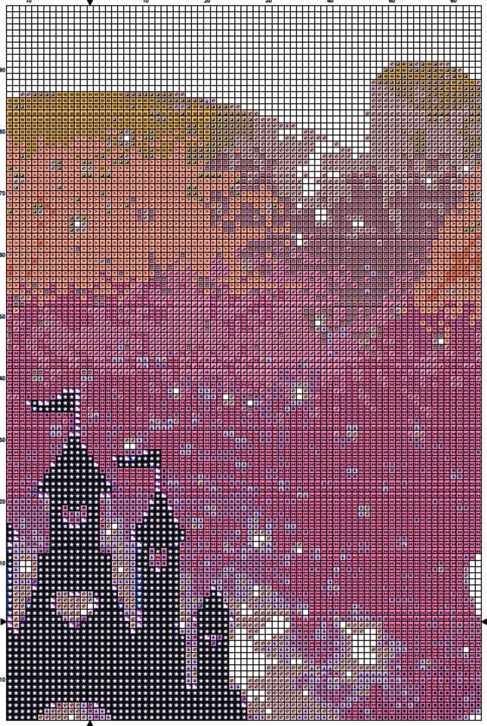 Snow White Galaxy Stitch Pattern Instant PDF Download - Etsy
