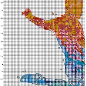 Soccer Player Cross Stitch Pattern 2 Instant Download Instant PDF ...
