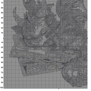 Dragon Sleeping on a Book Cross Stitch Pattern 1 Instant PDF Download ...