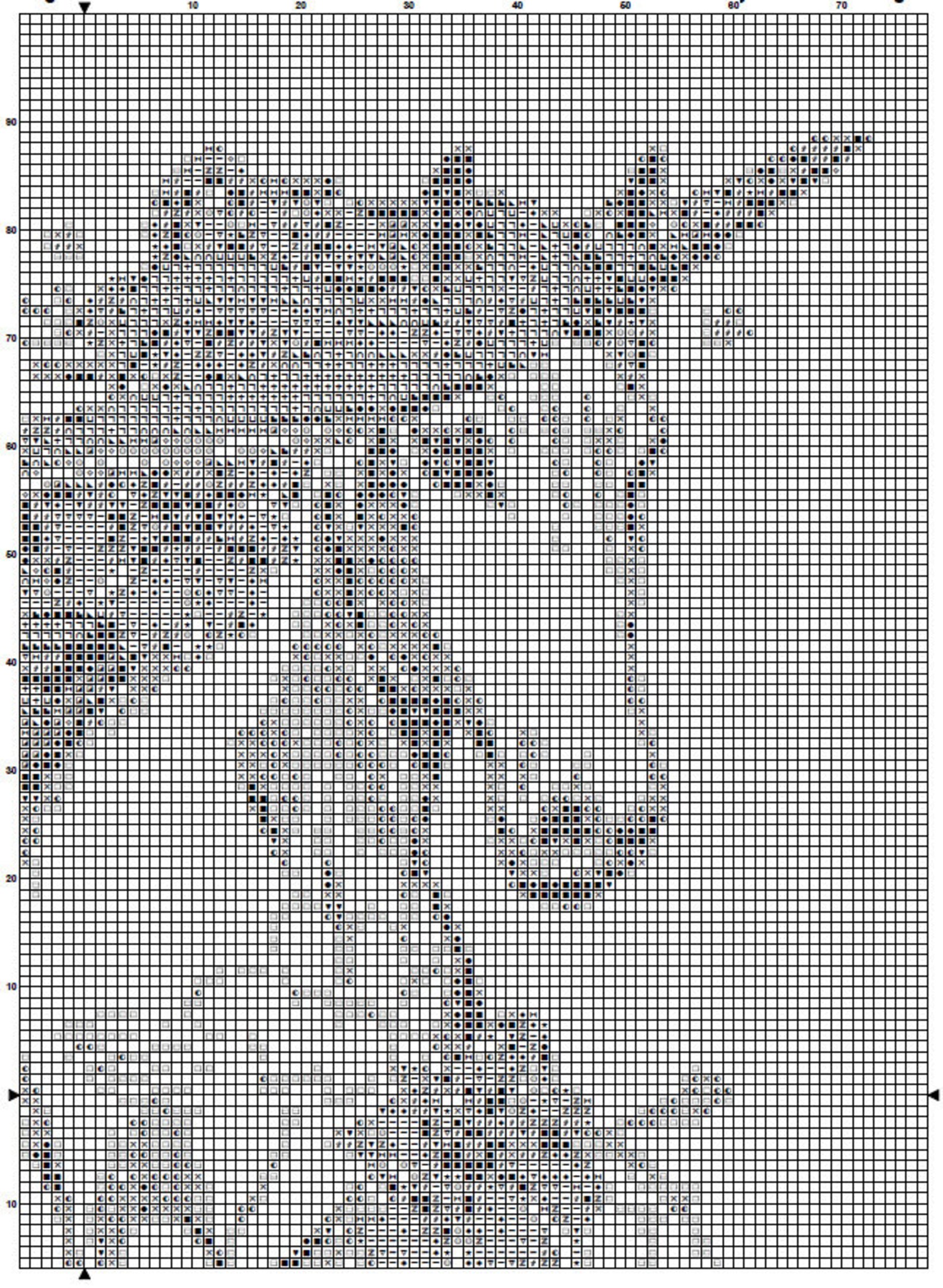 Unicorn Cross Stitch Pattern 5 Instant PDF Download Baby - Etsy