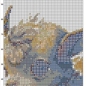 Goat Cross Stitch Pattern 4 Instant PDF Download - Ram Watercolor Cross ...