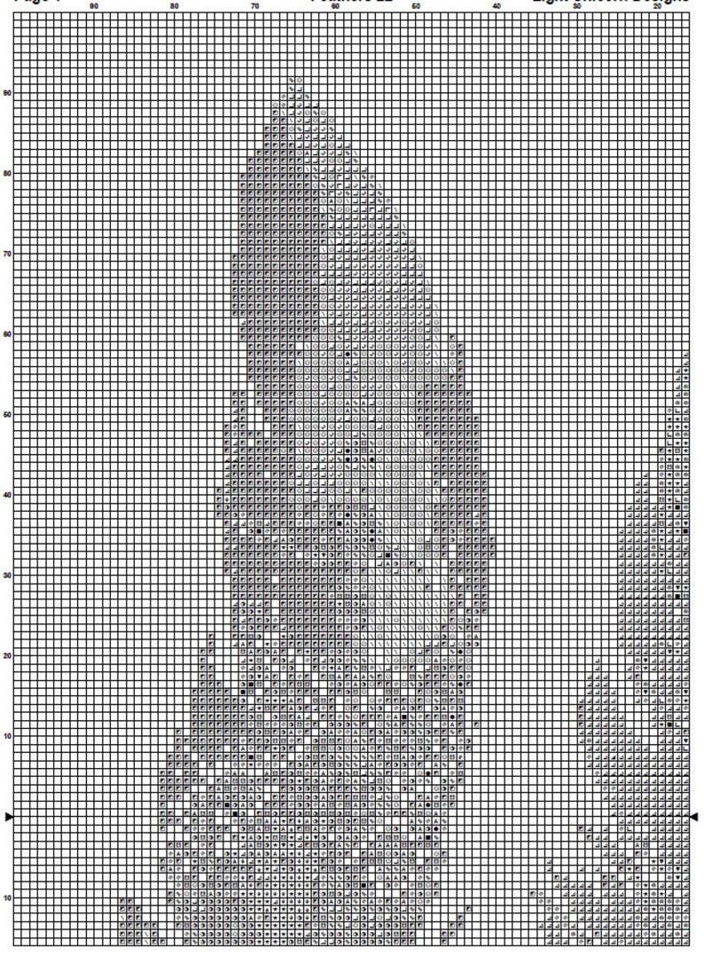 Feather Cross Stitch Pattern 22 Instant PDF Download Feather | Etsy