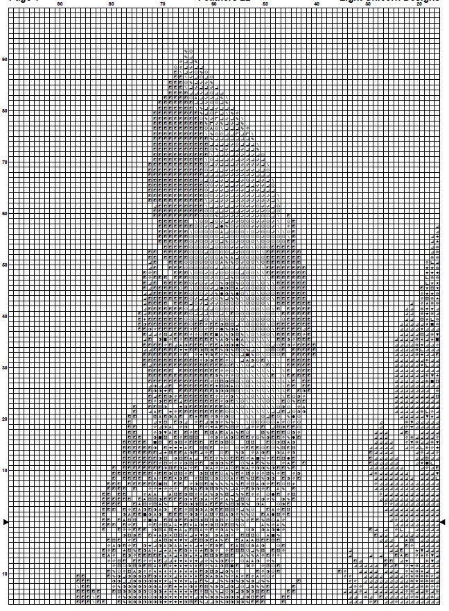 Feather Cross Stitch Pattern 22 Instant PDF Download Feather | Etsy