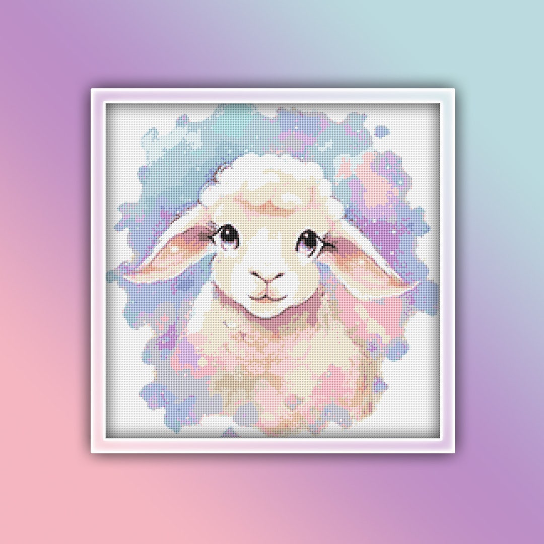 Sheep Cross Stitch Pattern 3 Instant Download Instant PDF Download ...