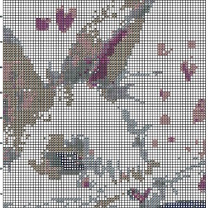 White Rabbit Cross Stitch Pattern 1 Instant PDF Download | Etsy