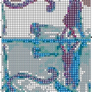 Violin Cross Stitch Pattern 2 Instant PDF Download Violin - Etsy