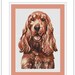 Cocker Spaniel Cross Stitch Pattern 1 Instant PDF Download Dog ...