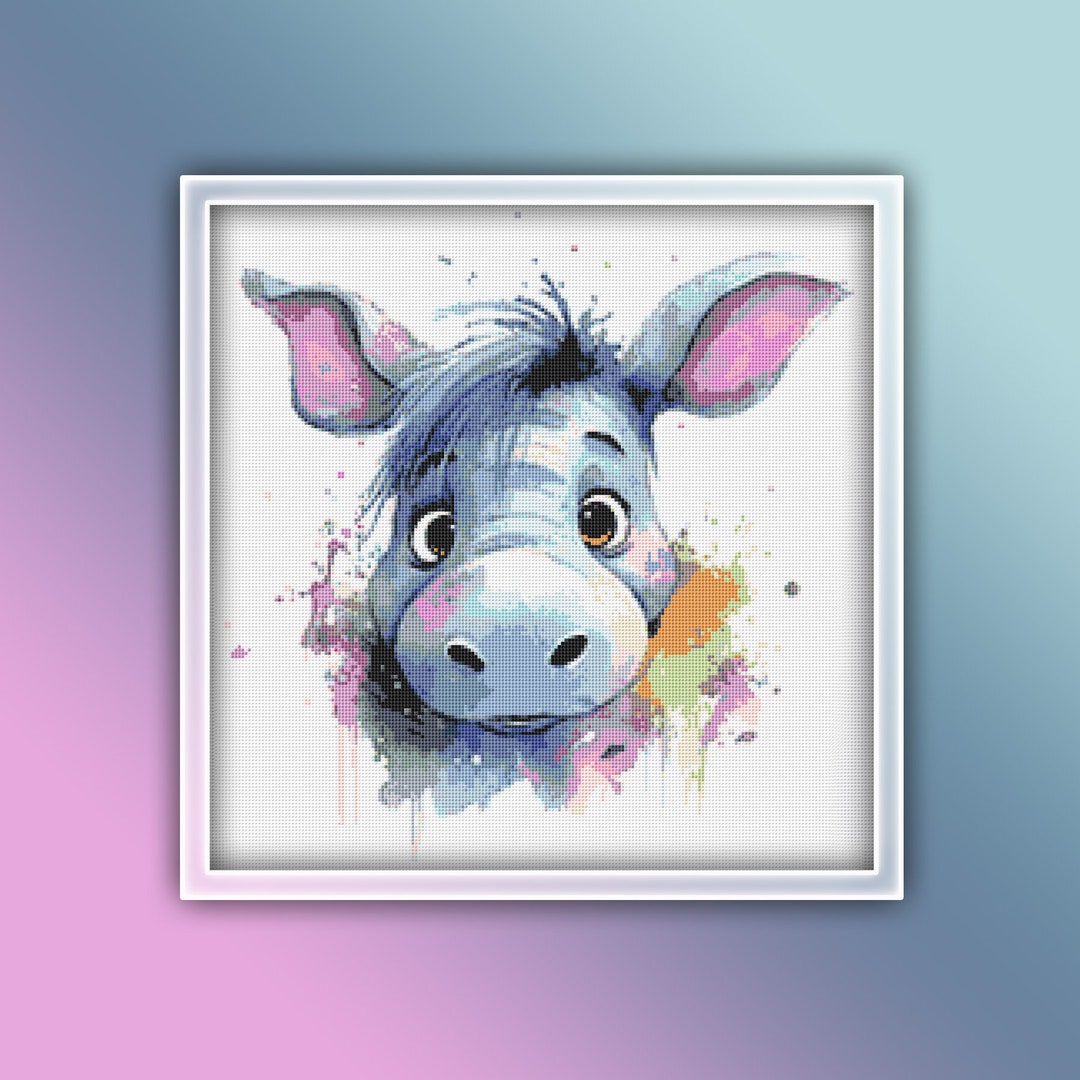 Baby Donkey Cross Stitch Pattern 7 Instant Download Instant PDF ...