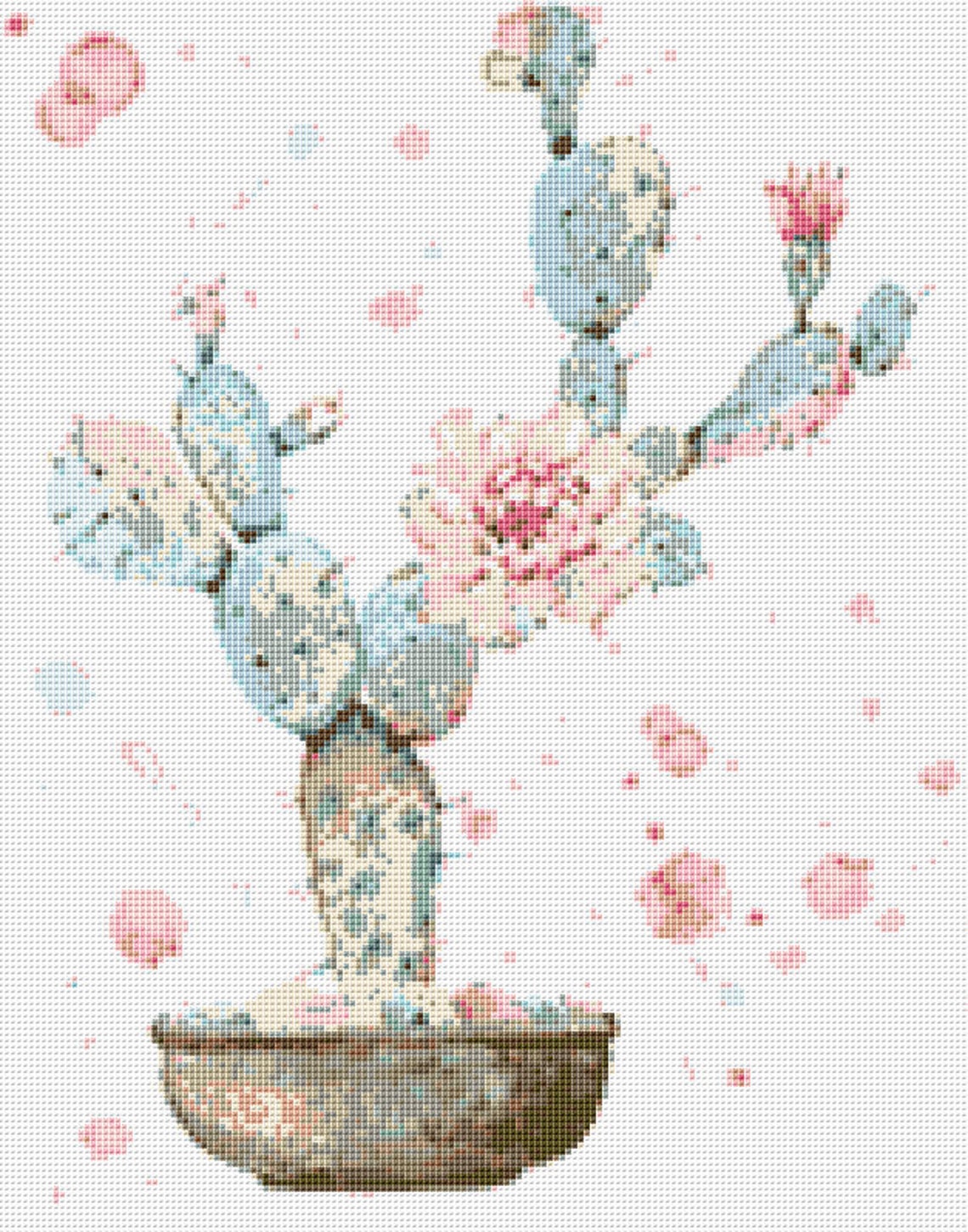 Cactus Cross Stitch Pattern 10 Instant PDF Download Cactus | Etsy