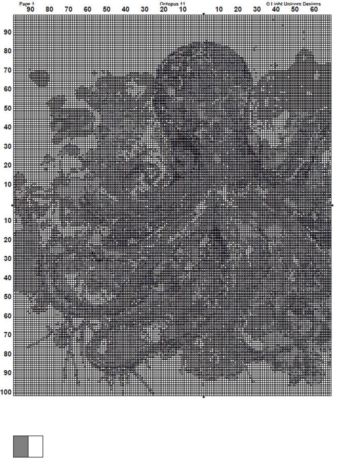 Octopus Cross Stitch Pattern 11 Instant PDF Download - Octopus ...