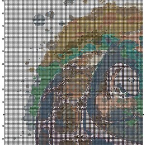 Tortoise Cross Stitch Pattern 1 Instant PDF Download - Turtle ...
