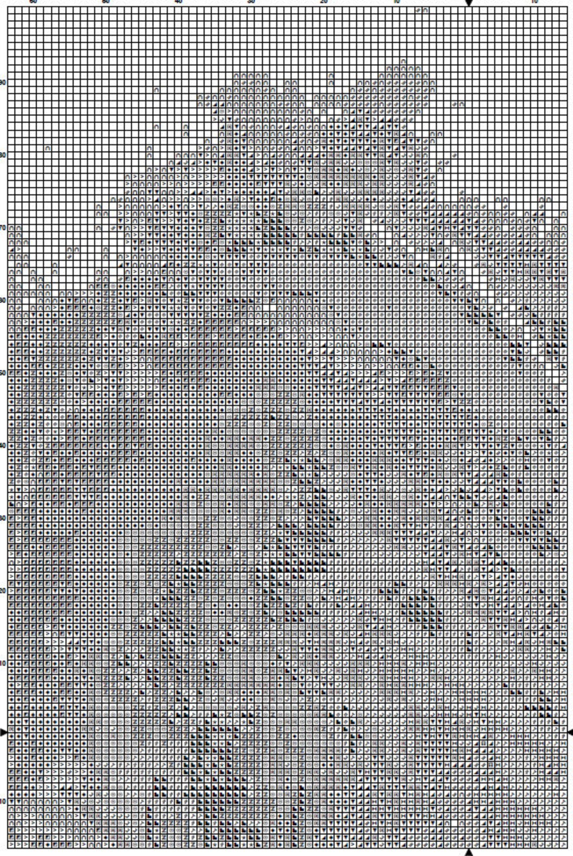 Heron Cross Stitch Pattern 1 Instant PDF Download Heron Bird - Etsy