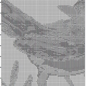 Blue Bird Cross Stitch Pattern Instant PDF Download Bird - Etsy